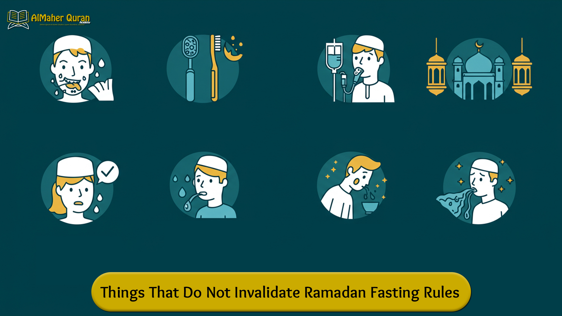 Ramadan Fasting Rules: Islamic Facts - AlMaher Quran Academy - Online ...